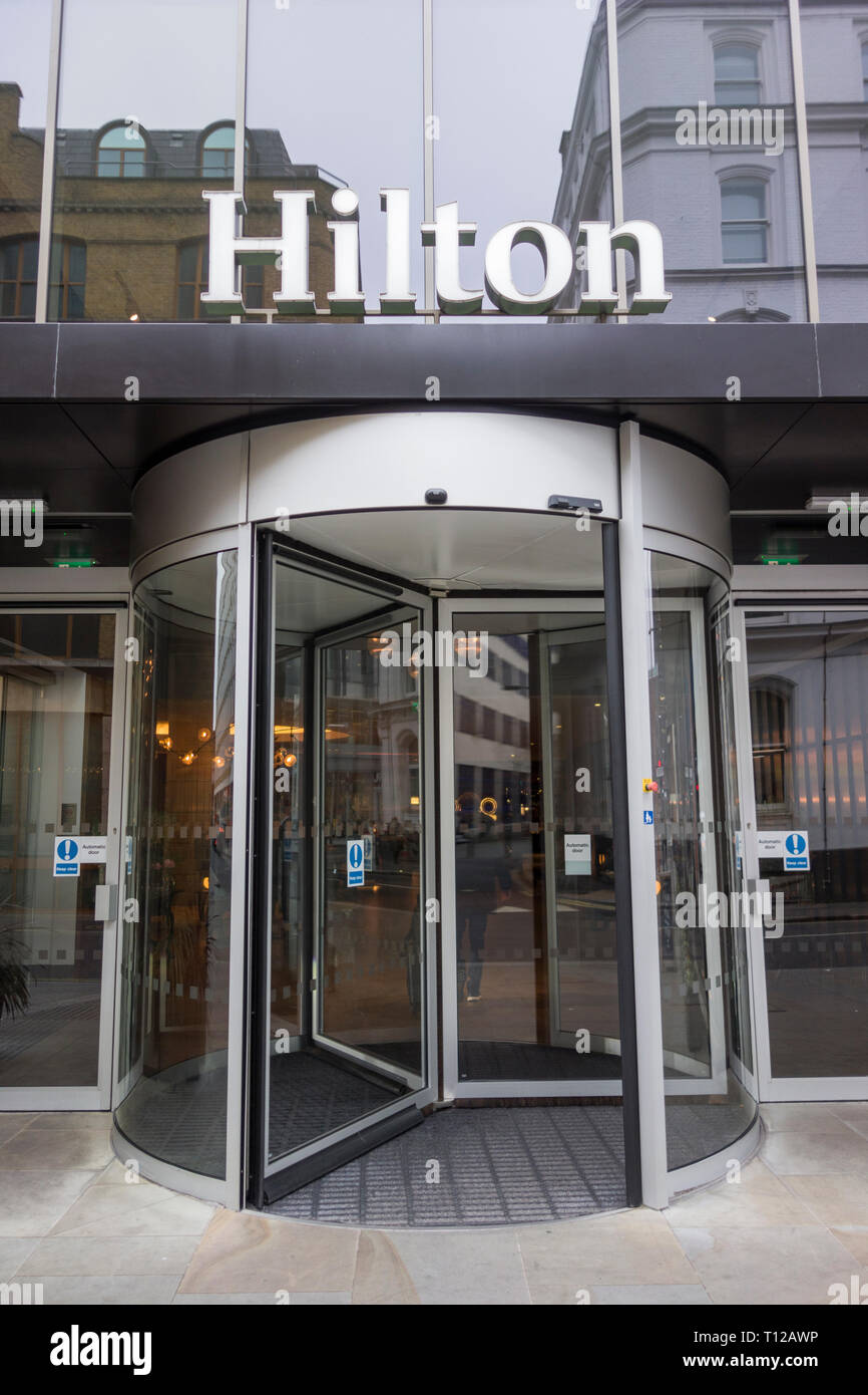 Hilton London Bankside, Great Suffolk Street, London, SE1, UK Stock ...