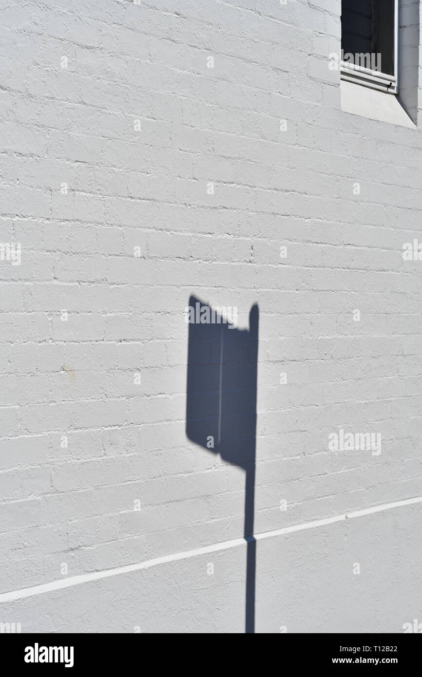 White wall sign hi-res stock photography and images - Alamy