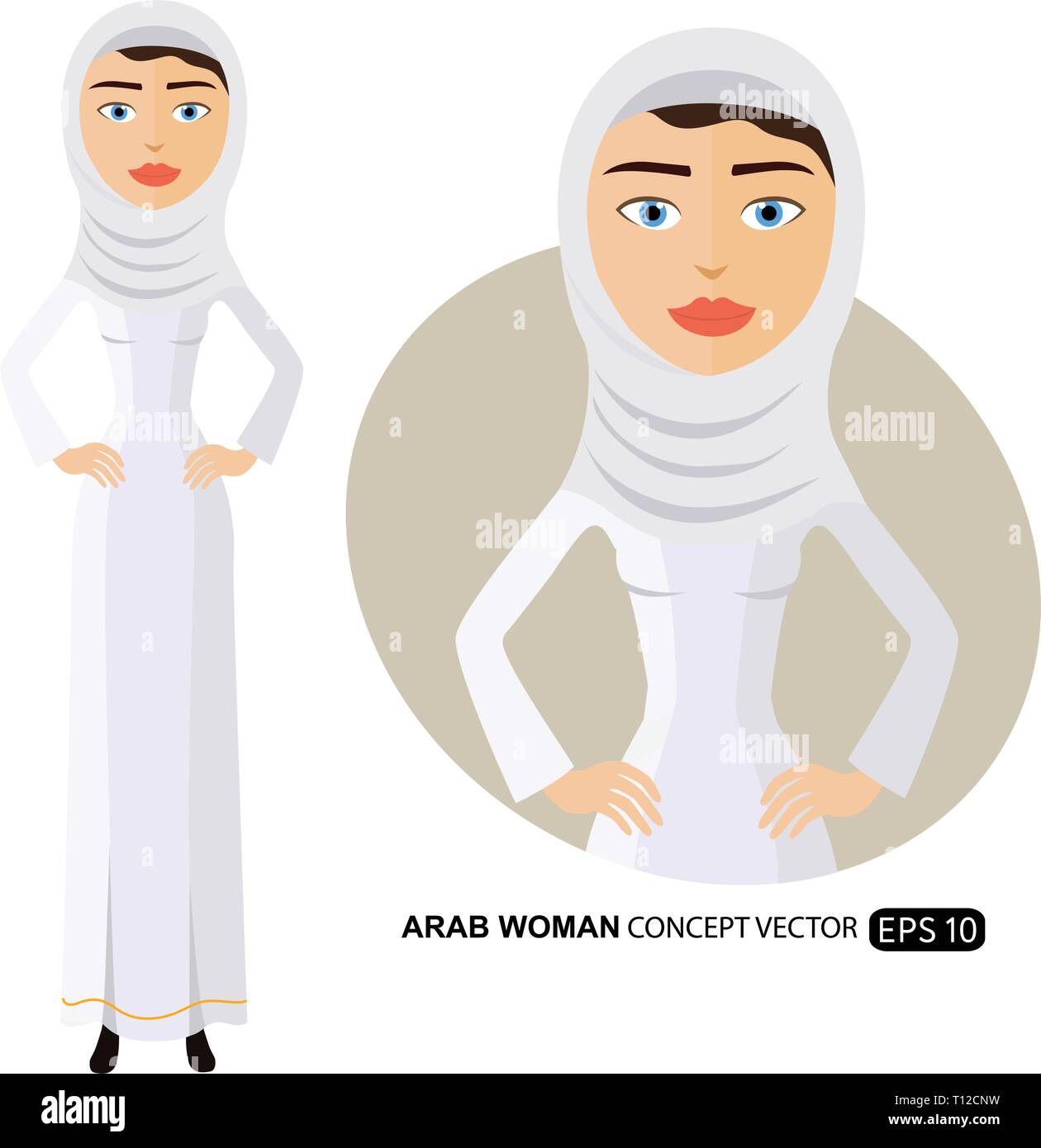 Oman women Stock Vector Images - Alamy