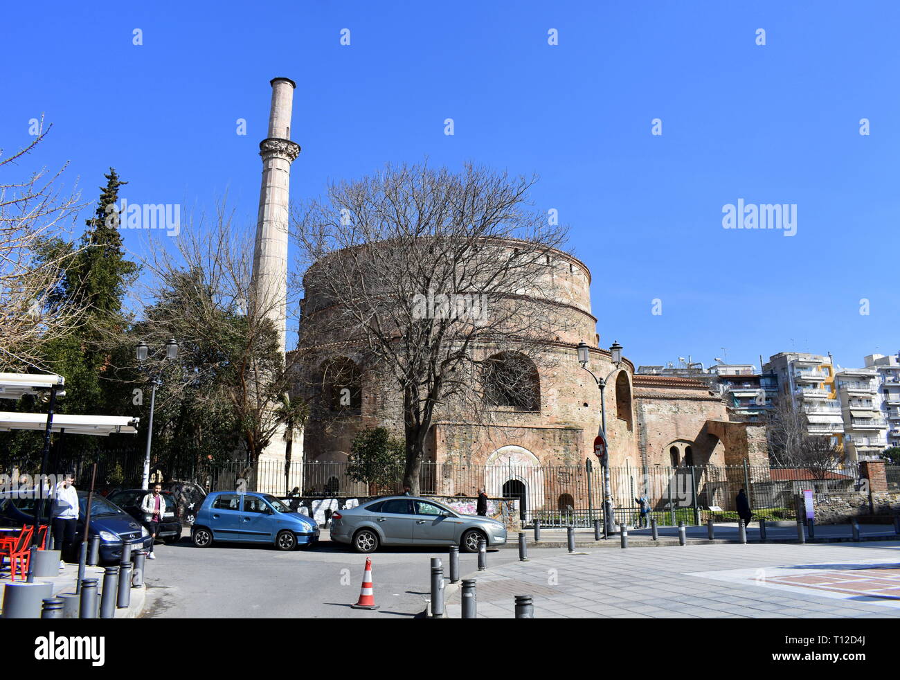 View of Rotunda of Galerius, Thessaloniki, Greece Stock Photo - Alamy