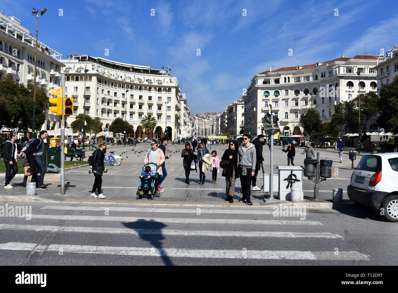 Aristotelous Square, Thessaloniki, Greece Stock Photo - Alamy