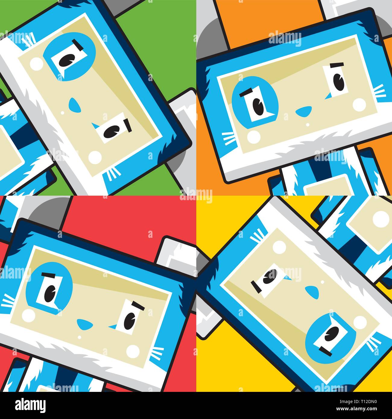 Easter block Stock Vector Images - Alamy