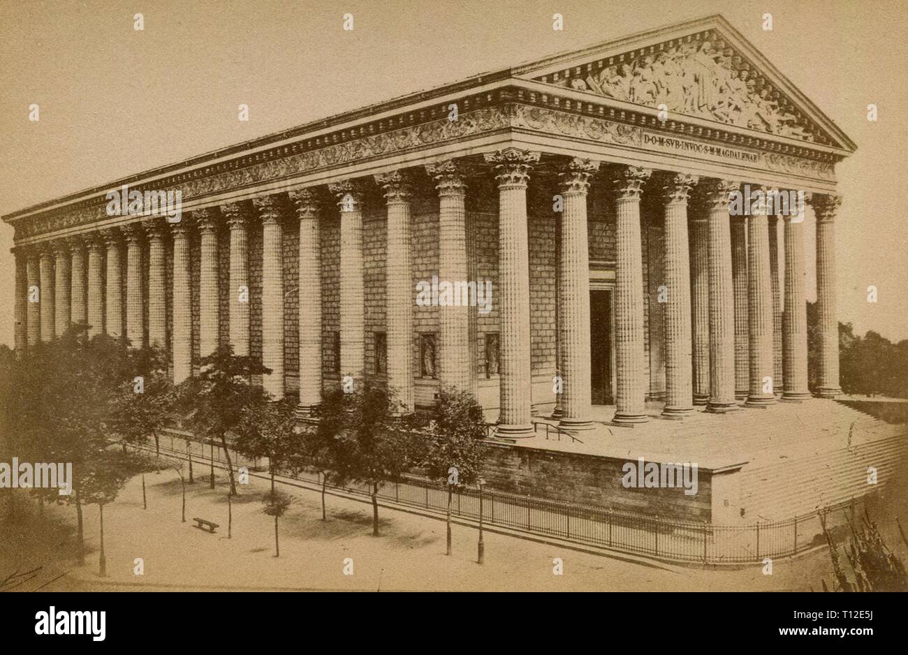 París. Iglesia de la Madeleine. Author: Pierre-Alexandre Vignon. PIERRE ...