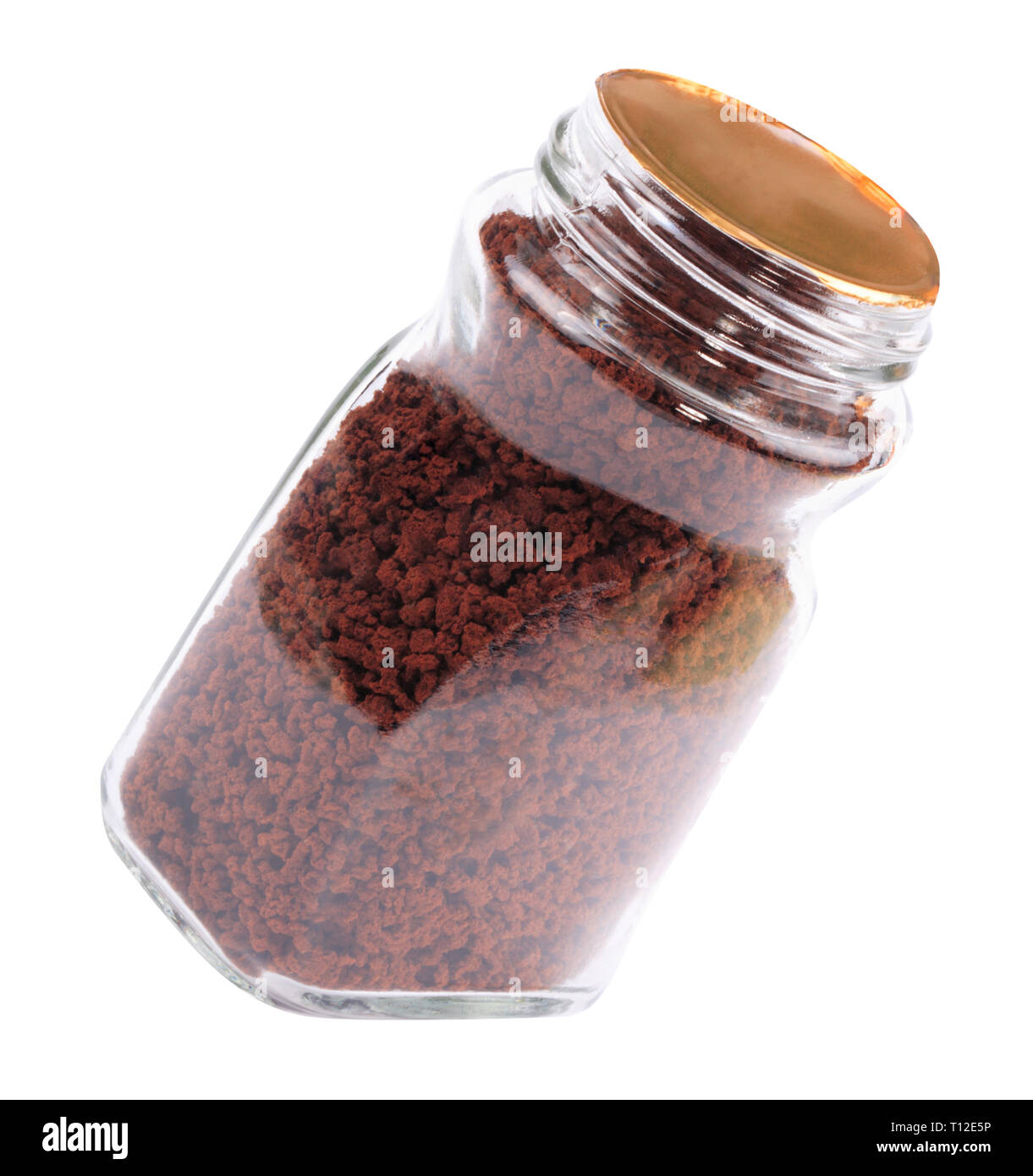 Jar of Instant Coffee Isolated Stock Photo - Alamy
