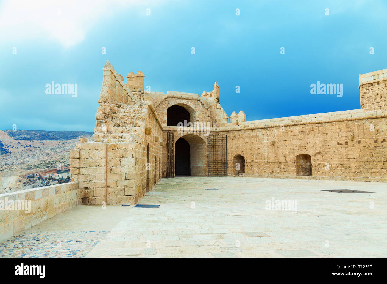 Moorish castle almeria andalusia spain hi-res stock photography and ...
