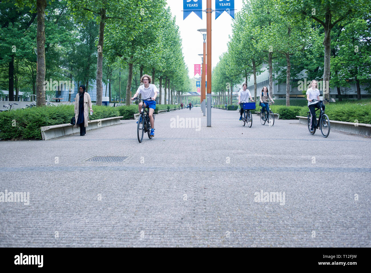 Images taken on campus at Tilburg University in Holland Stock Photo - Alamy
