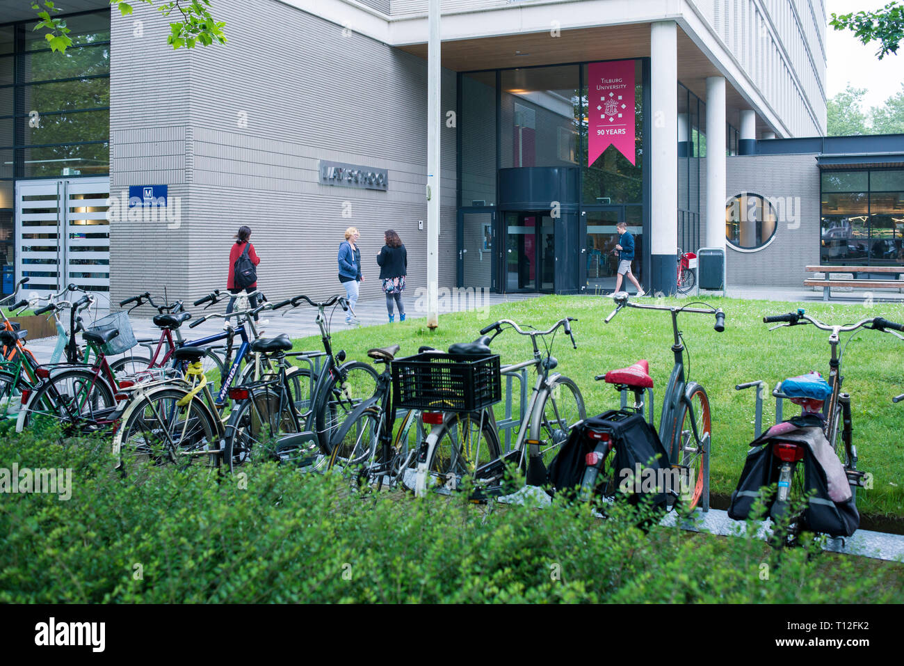 Images taken on campus at Tilburg University in Holland Stock Photo - Alamy