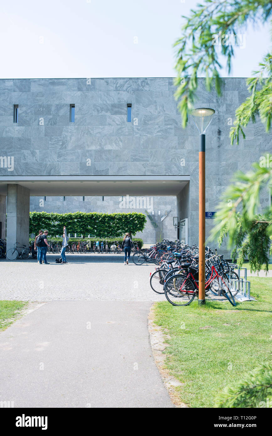 Images around the grounds of Tilburg University in Holland, showing ...