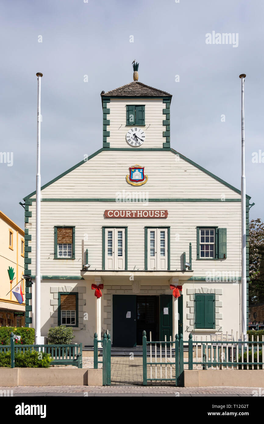 The Old Courthouse (1793) Front Street, Philipsburg, Sint Maarten ...