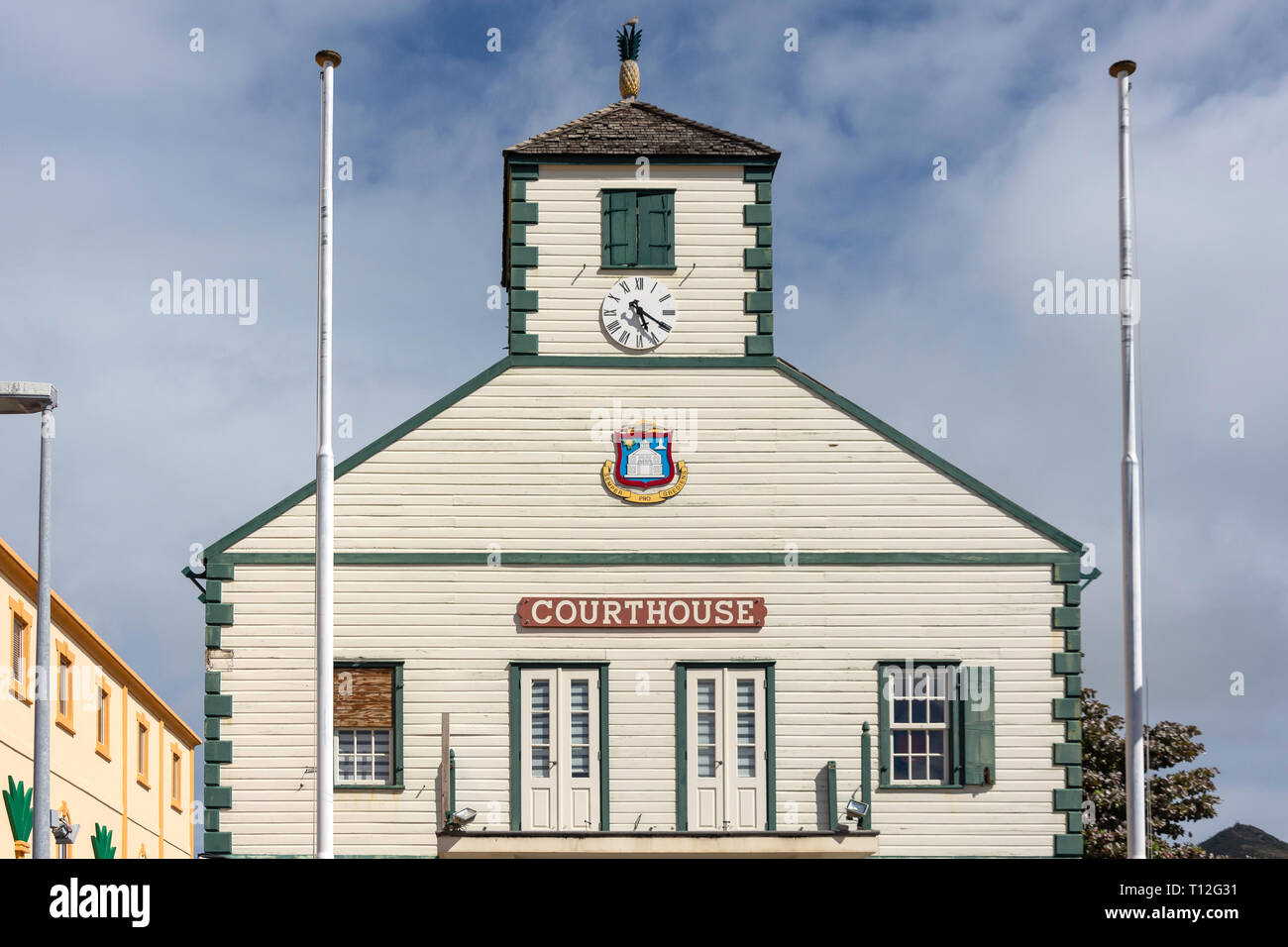 The Old Courthouse (1793) Front Street, Philipsburg, Sint Maarten ...