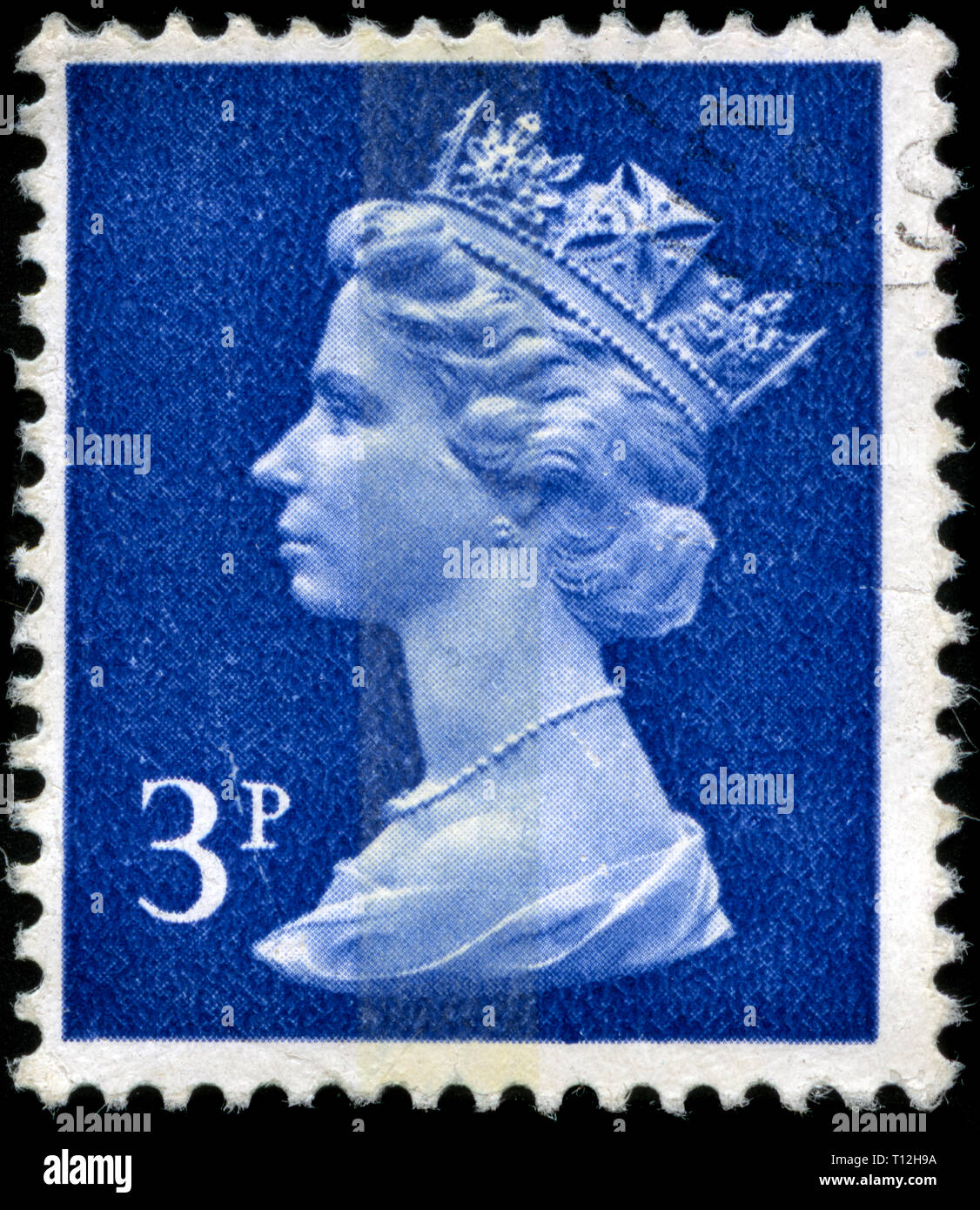 Postage stamp from the United Kingdom and Northern Ireland in the Queen ...