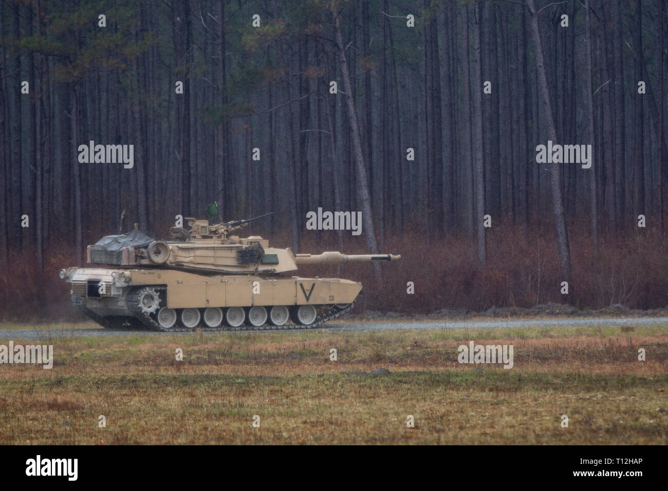 U.S. Marines with 2nd Tank Battalion, 2nd Marine Division conduct ...