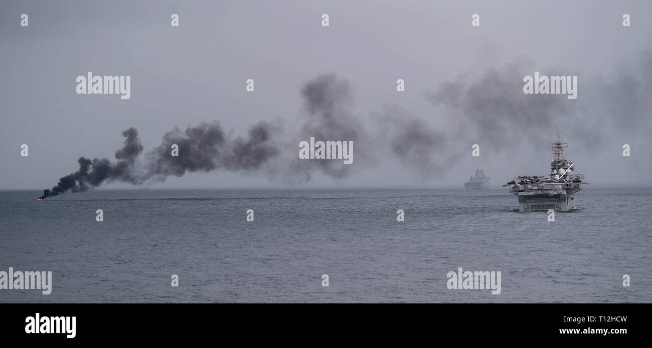 190321-N-HD110-0038 PACIFIC OCEAN (March 21, 2019) A fast inshore ...