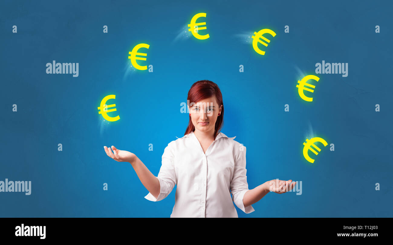 Juggle and euro hi-res stock photography and images - Alamy