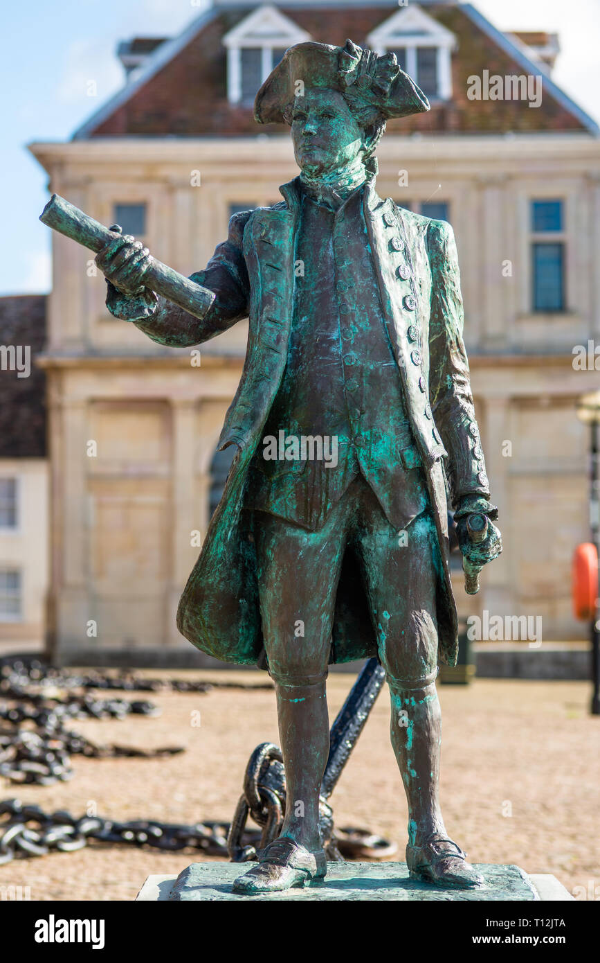 George vancouver portrait hi-res stock photography and images - Alamy