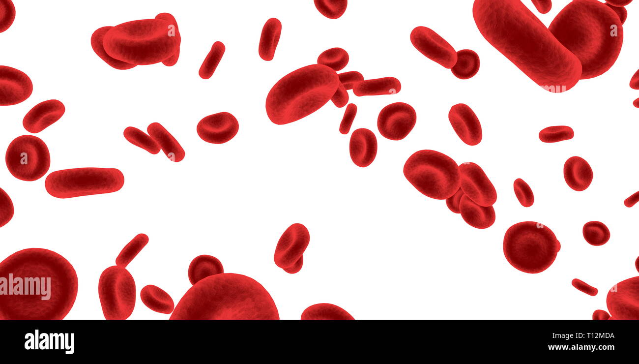 Blood Cells as a Science Concept Abstract Stock Photo - Alamy