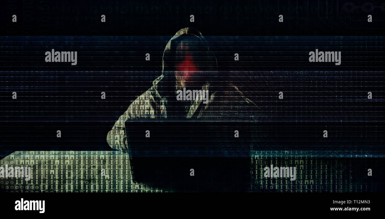 Hacking binary hi-res stock photography and images - Alamy