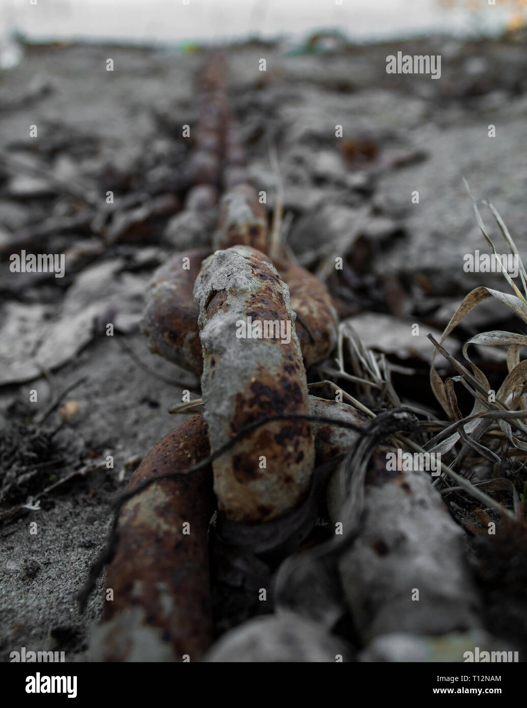 Rusty old chain hi-res stock photography and images - Alamy