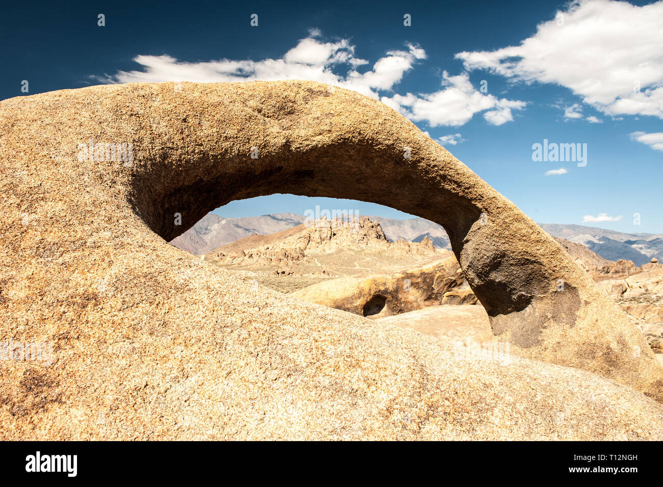 Alabama Hills, Rock formations Stock Photo - Alamy