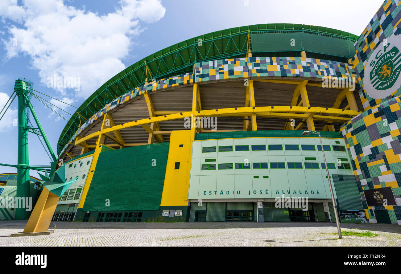 José alvalade stadium view hi-res stock photography and images - Alamy