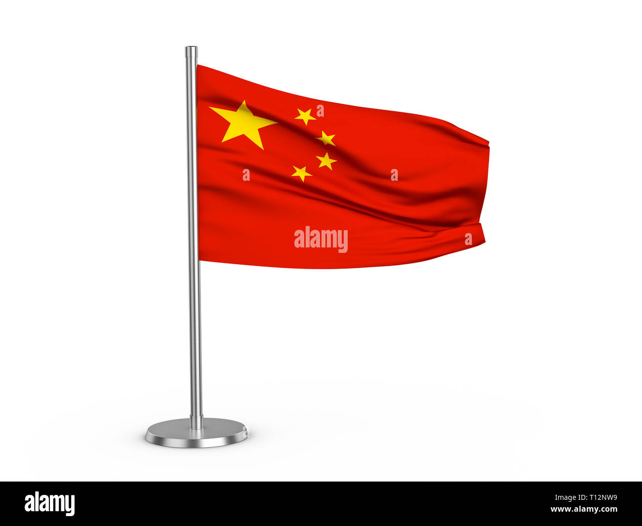 Wavy flag china on hi-res stock photography and images - Alamy