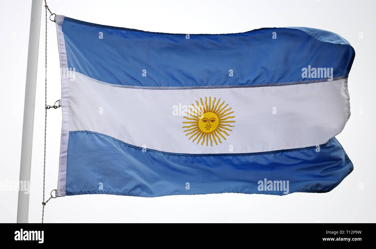 Flag of Argentina Stock Photo - Alamy