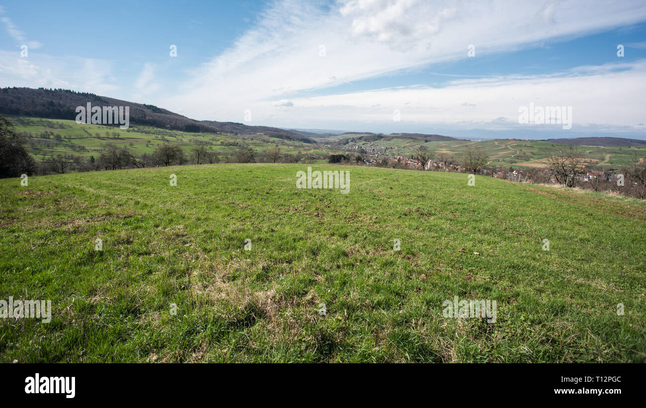 nature landscape in southern germany Stock Photo - Alamy