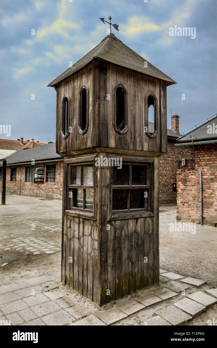 Watch tower death camp hi-res stock photography and images - Alamy