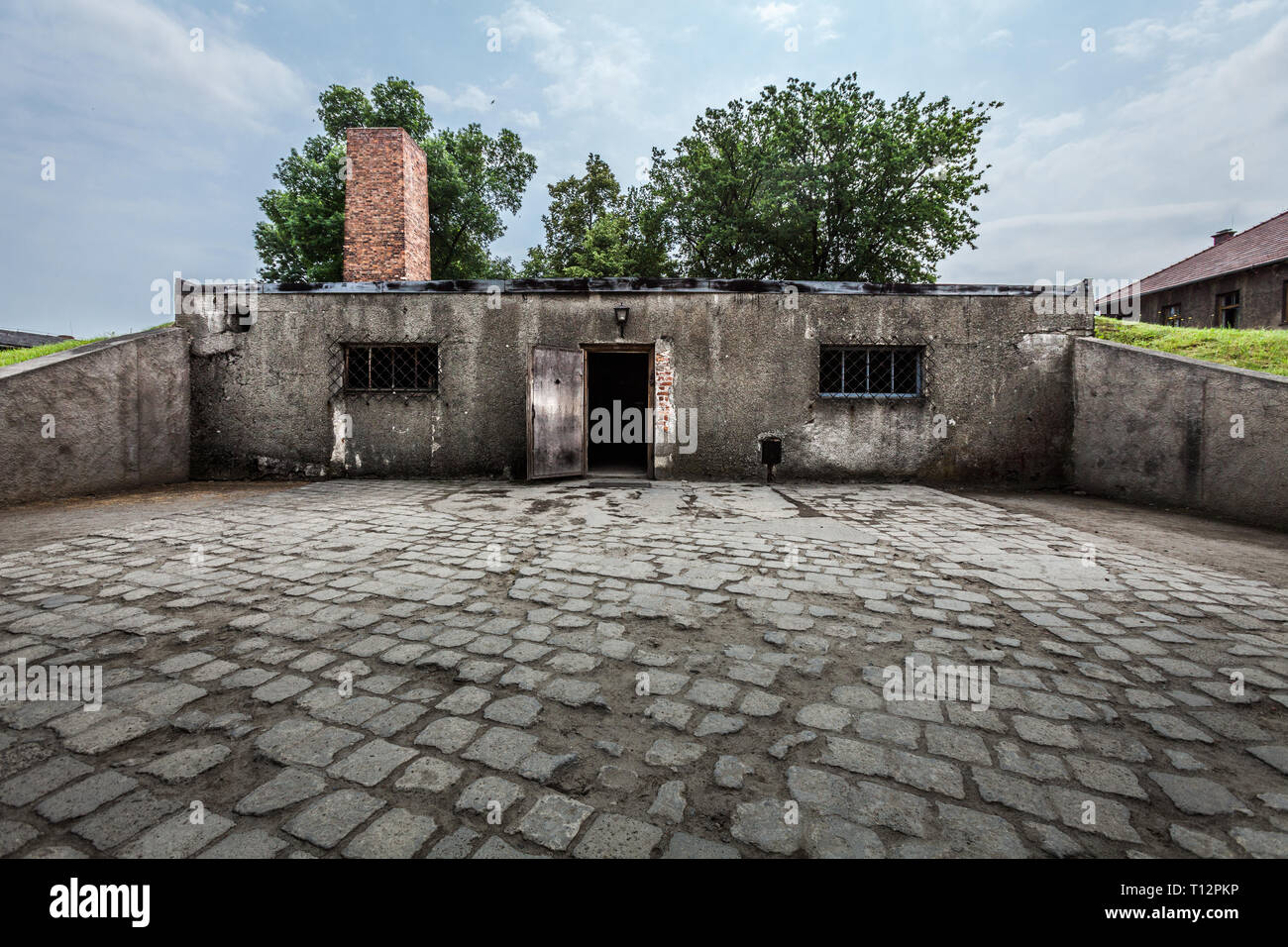 Gas chamber auschwitz hi-res stock photography and images - Alamy