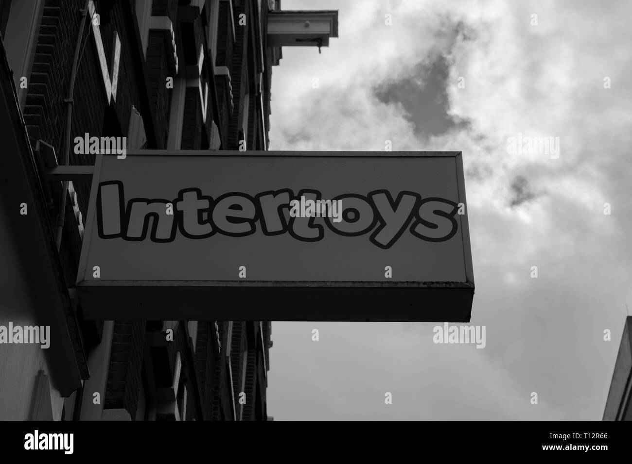 Toy store logo Black and White Stock Photos & Images - Alamy