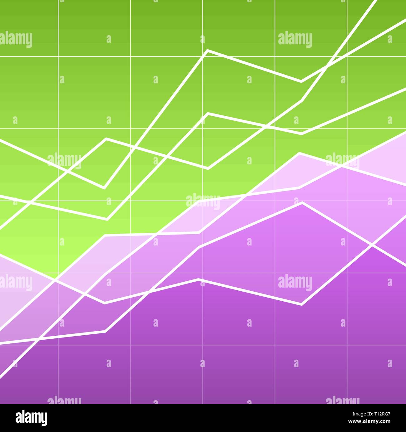 Abstract graph or chart for background or illustration of an article on ...
