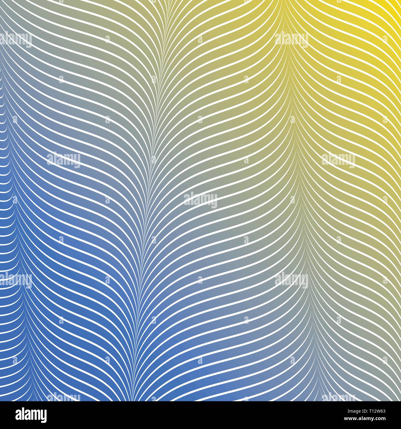 Abstract acid color wavy background, optical art, opart striped. Neon ...