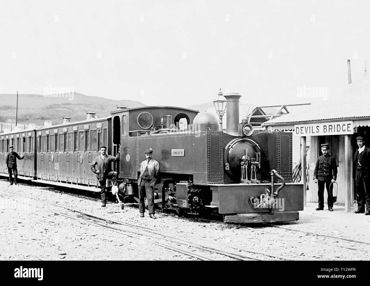 Vale rheidol narrow gauge railway hi-res stock photography and images ...