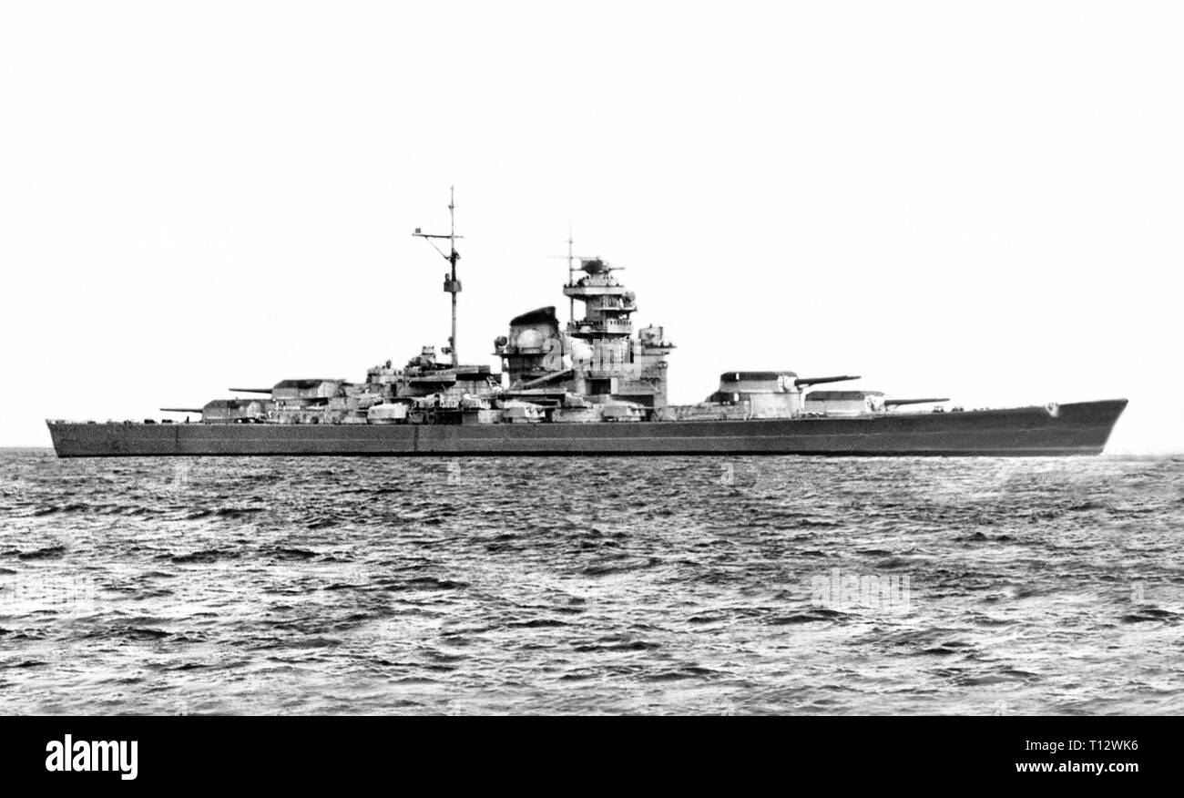 German battleship tirpitz hi-res stock photography and images - Alamy