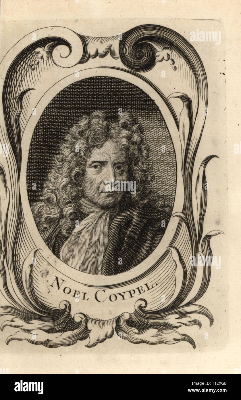 Portrait of Noel Coypel, French painter also called Coypel le Poussin ...