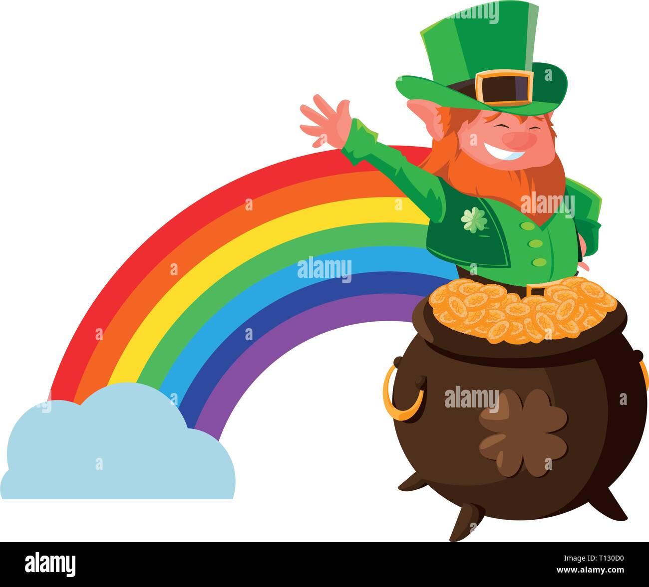 Leprechaun Rainbow High Resolution Stock Photography and Images - Alamy