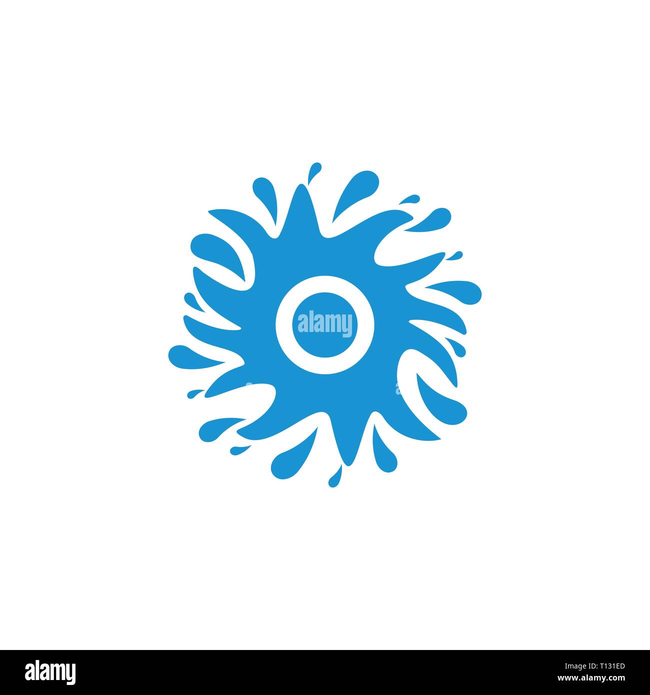 Smooth water flow motion Stock Vector Images - Alamy