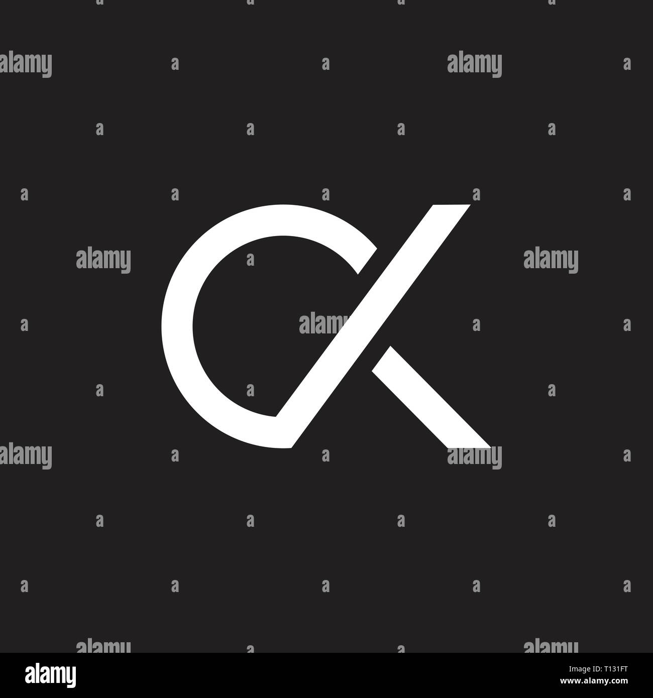 Cok logo design hi-res stock photography and images - Alamy
