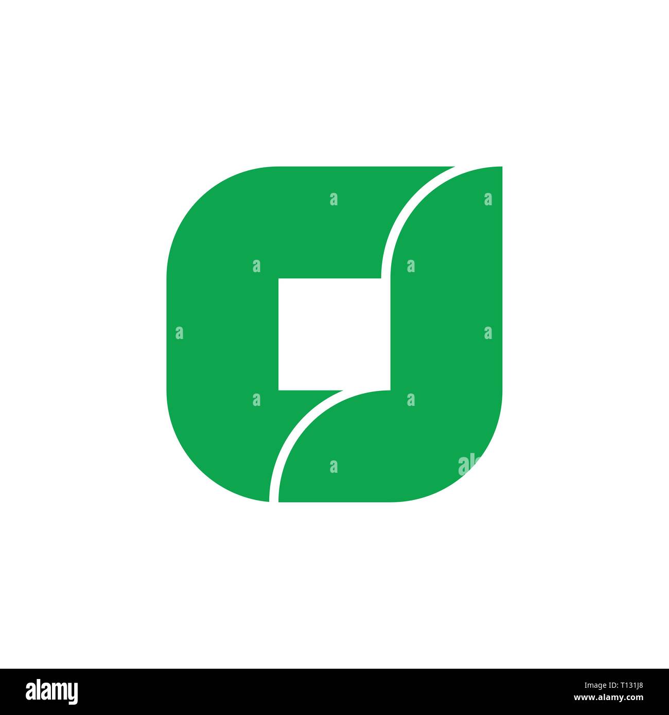 abstract letter cj linked square logo vector Stock Vector Image & Art ...