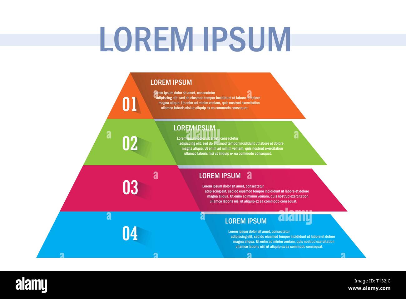 Pyramid of numbers Cut Out Stock Images & Pictures - Alamy