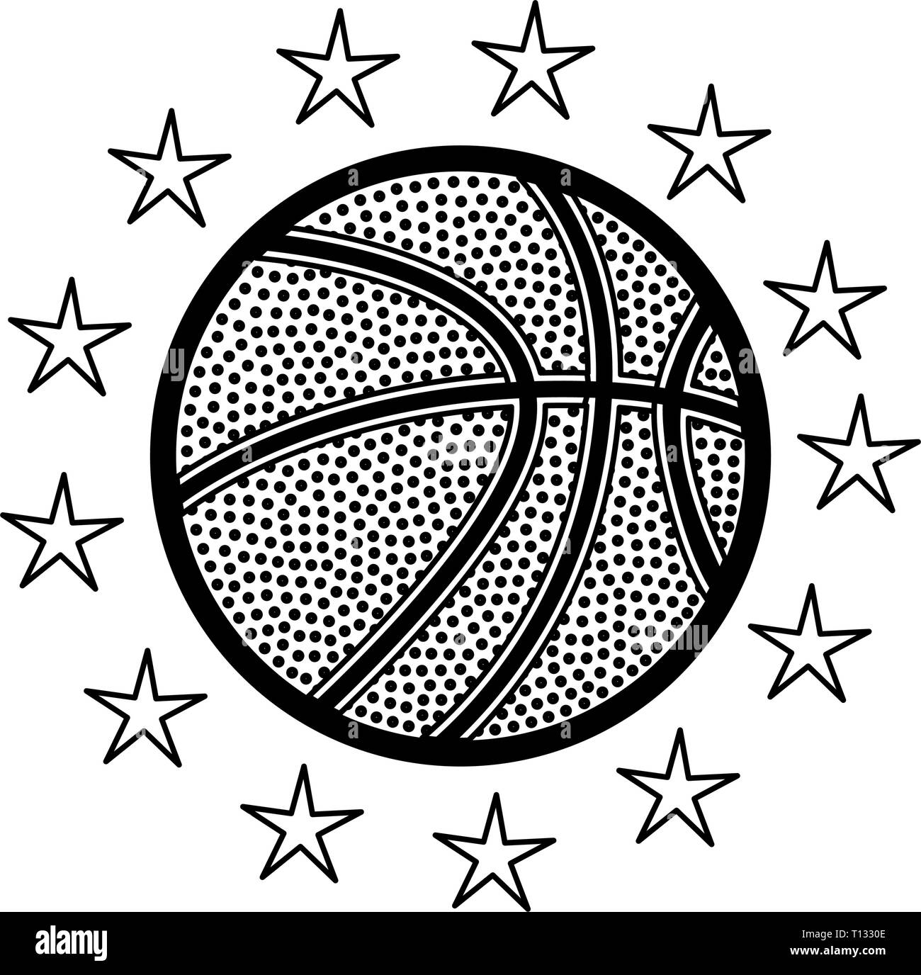 Basketball stars Black and White Stock Photos & Images - Alamy