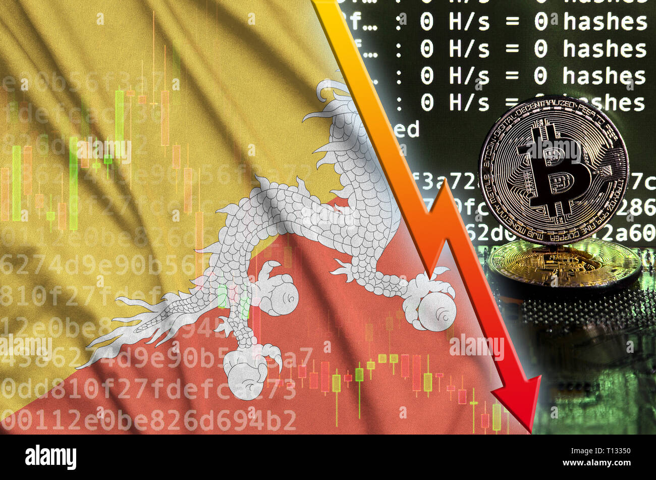 Butan flag hi-res stock photography and images - Alamy