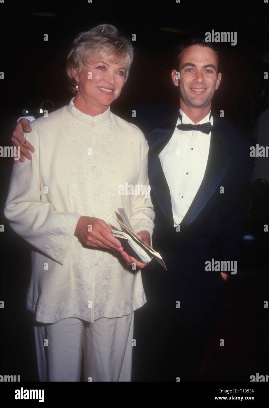 BEVERLY HILLS, CA - MARCH 3: Actress Louise Fletcher and son Andrew ...
