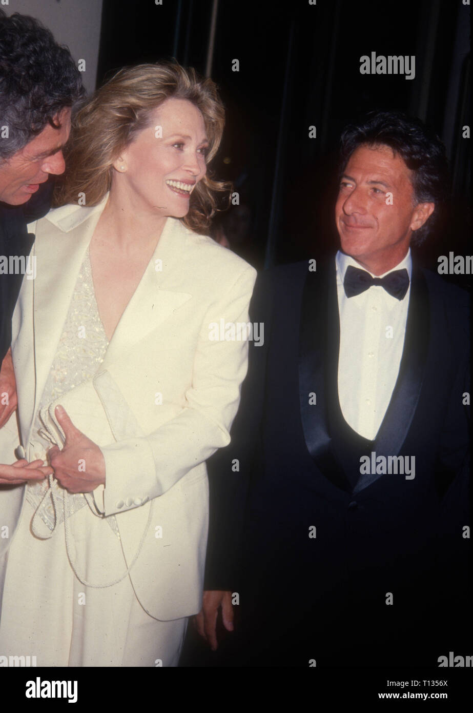 BEVERLY HILLS, CA - MARCH 3: Actress Faye Dunaway, and actor Dustin ...