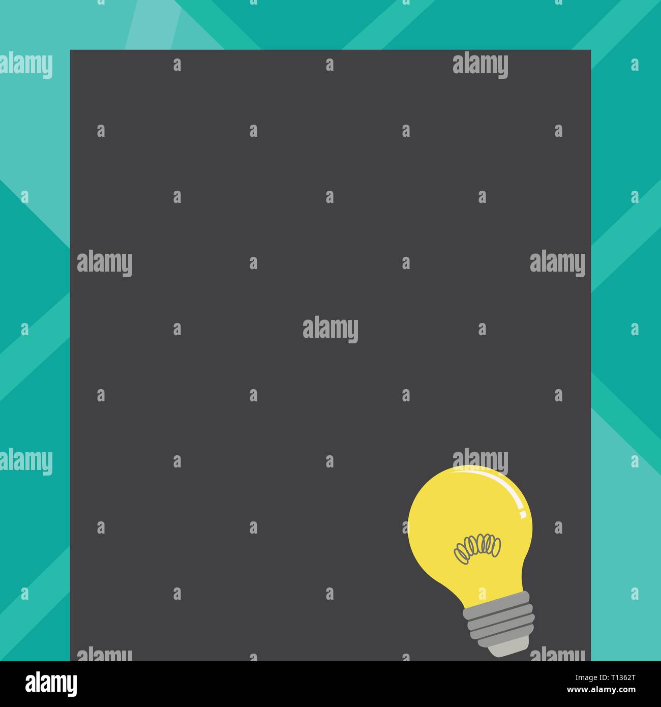 Incandescent Light Bulb with Filament Inside Resting on Blank Color ...