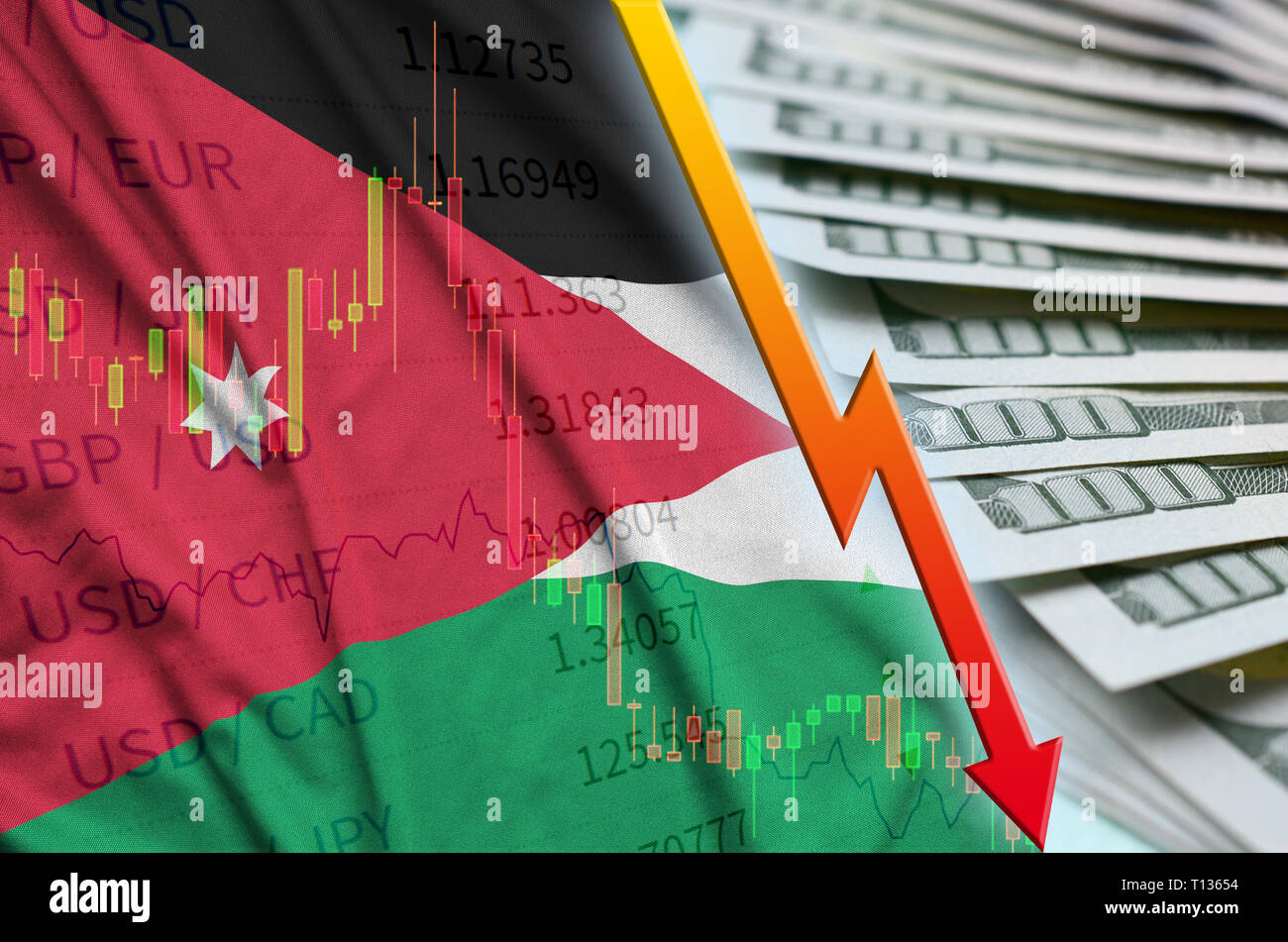 Jordan united states flag hi-res stock photography and images - Alamy