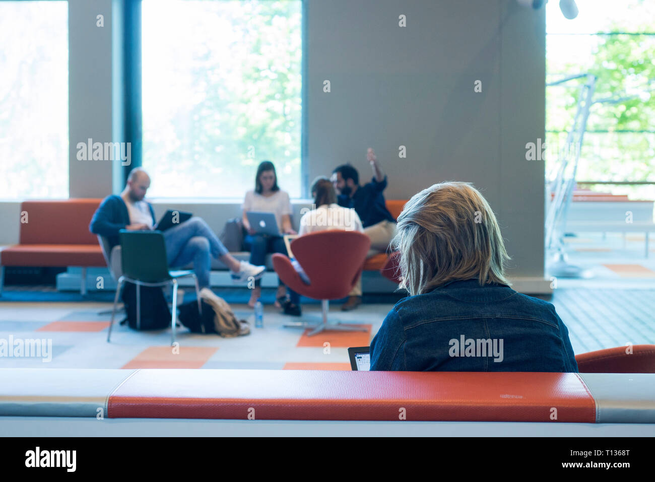 Modern campus building hi-res stock photography and images - Alamy