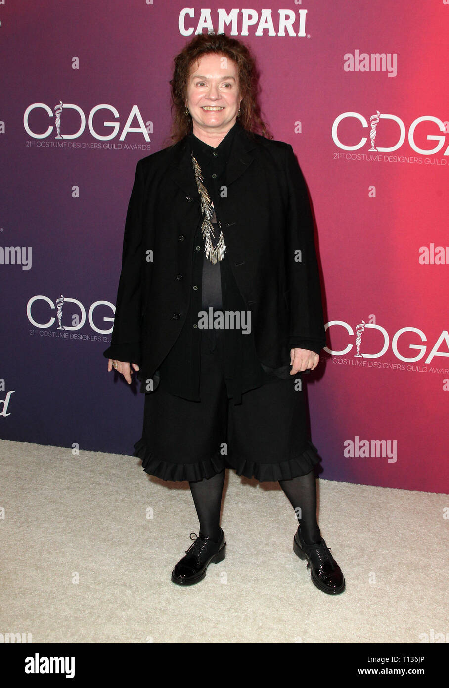 21st Costume Designers Guild Awards held at The Beverly Hilton Hotel in ...