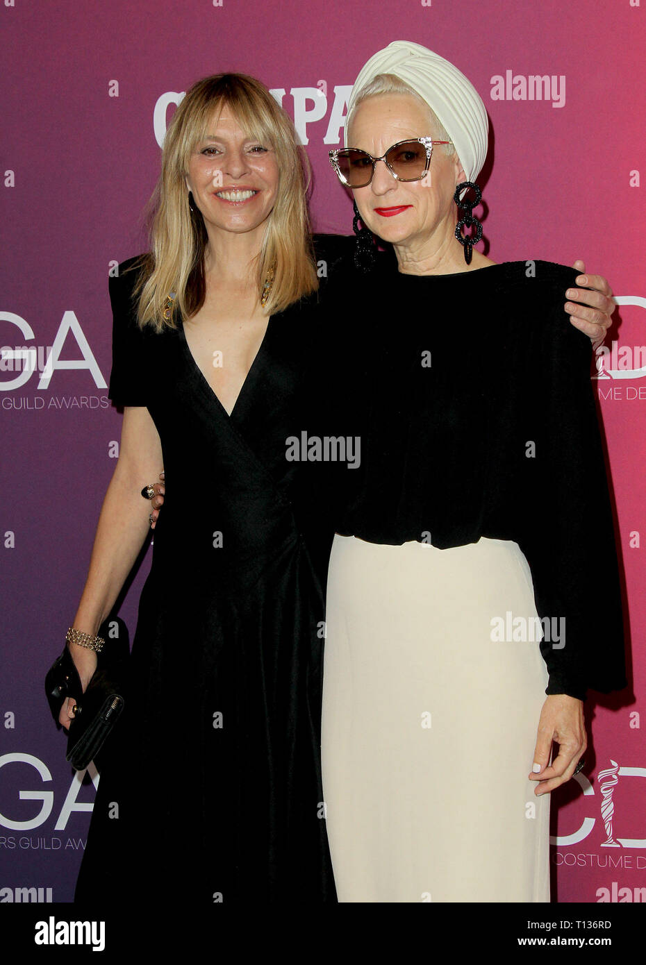 21st Costume Designers Guild Awards held at The Beverly Hilton Hotel in ...