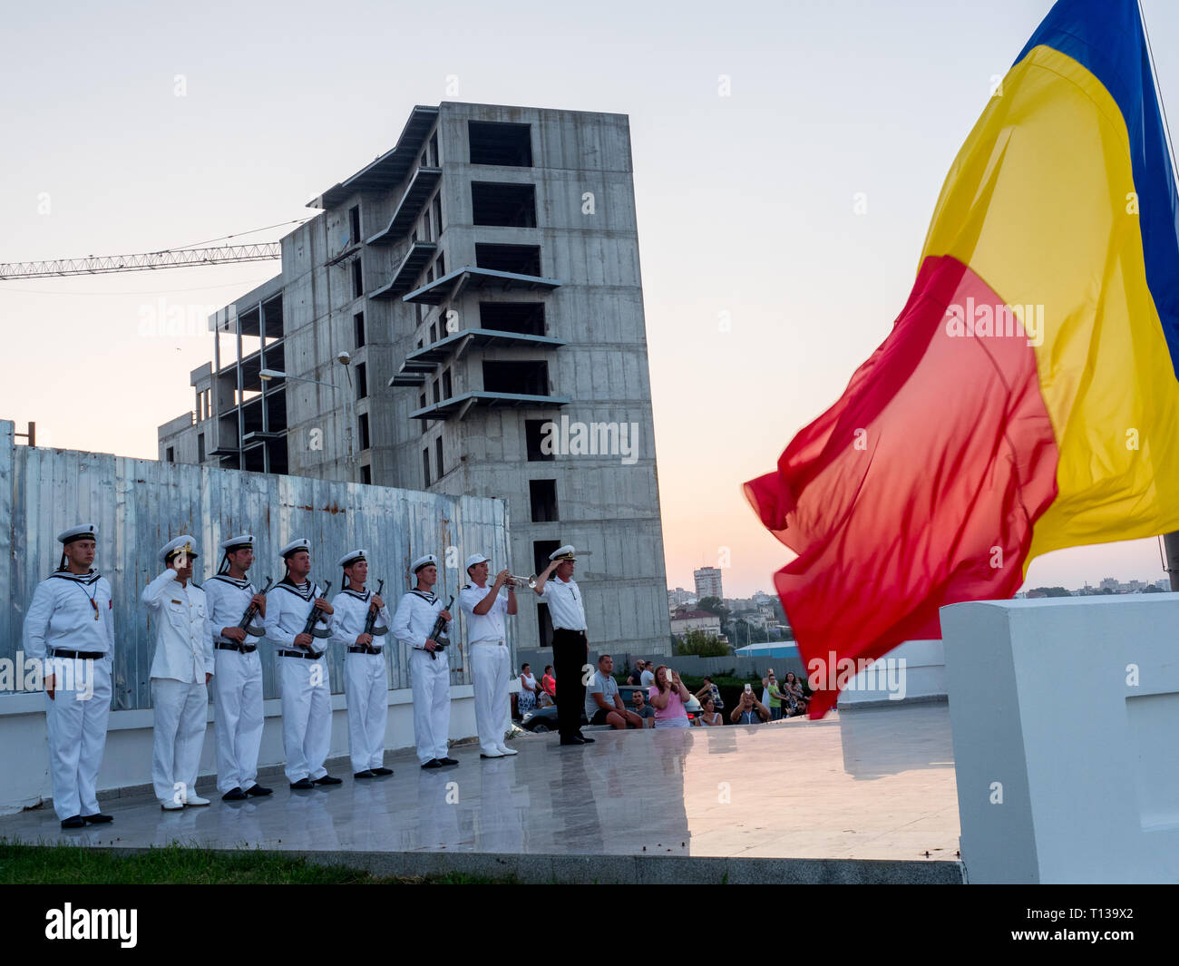 The Romanian navy on duty Stock Photo - Alamy